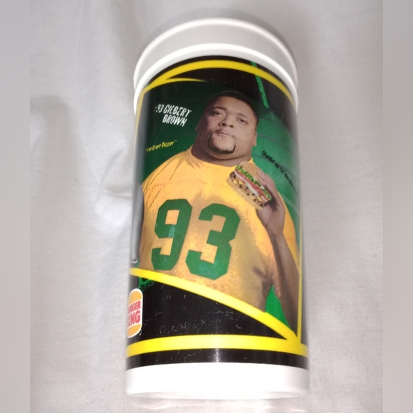 burger king | Dining | Vintage Gilbert Brown 93 The Grave Digger Burger ...